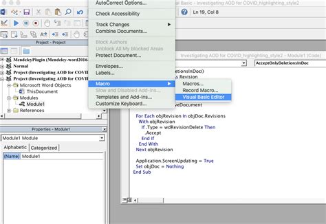 Visual Basic For Applications Word Mac Isolokasin