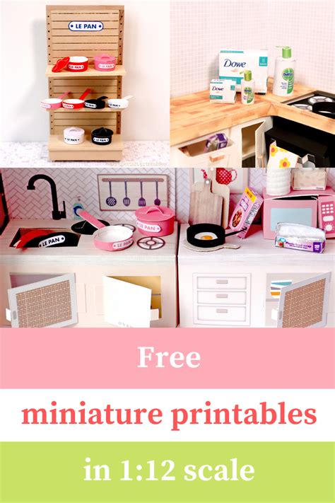 Miniature Dollhouse Printables Printable Calendars At A Glance