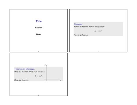 Beamer Shaded Theorem In Minipage TeX LaTeX Stack Exchange
