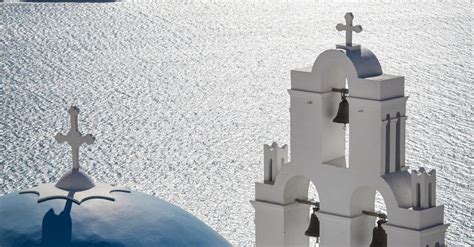 건축 경치 경치가 좋은 관광 교회 그리스 그리스 건축 그리스 정교회 그림 같은 기독교 남에게 해 랜드마크 문화 유산 바다 바다 전망 벨 뷰포인트