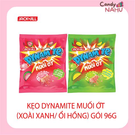 Dynamite Salt Chili Candy Green Mango Pink Guava 96g Pack Shopee