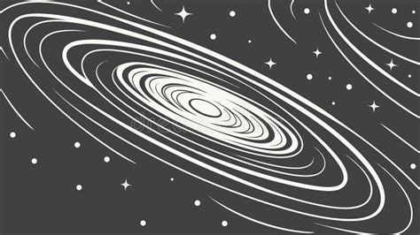 Spiral Galaxy Vector Illustration Cosmic And Mystical Vector Design Generative Ai Stock