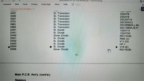 Need Help Finding A Diode Replacement Raskelectronics
