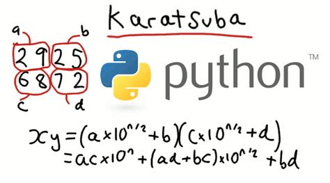 Karatsuba Multiplication In Python Code With Explanation