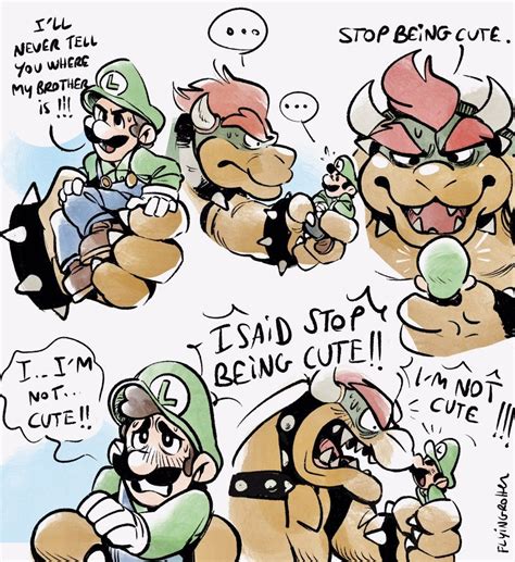Dont Be Cute Mario Funny Nintendo Mario Bros Mario Fan Art