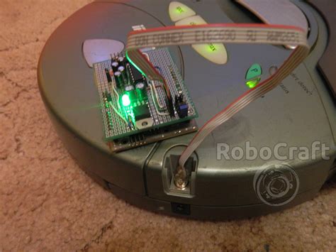 Управление роботом пылесосом Irobot Roomba с помощью Arduino Robocraft
