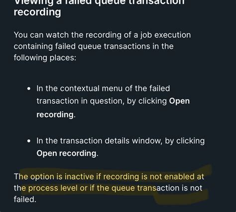 What Happens To The Orchestrator Recording When A Queue Item Is Retried