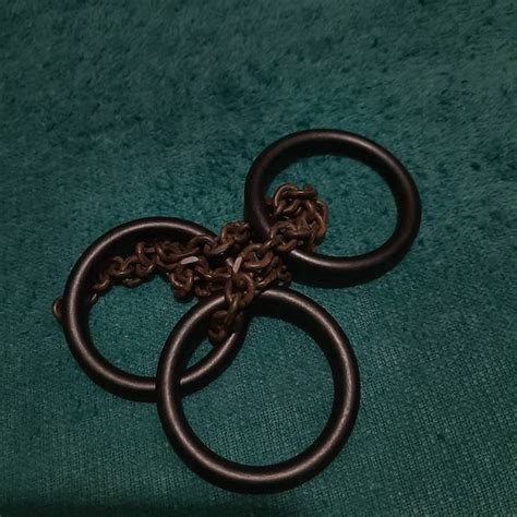 Heavy Duty Antique Solid Brass O Rings No Seam 1 2 3 Inch Large Metal