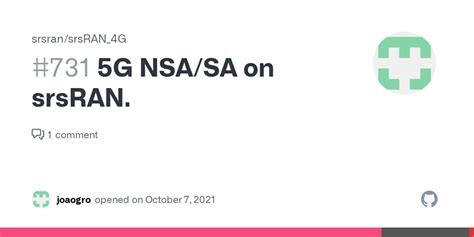 G NSA SA On SrsRAN Issue Srsran SrsRAN G GitHub