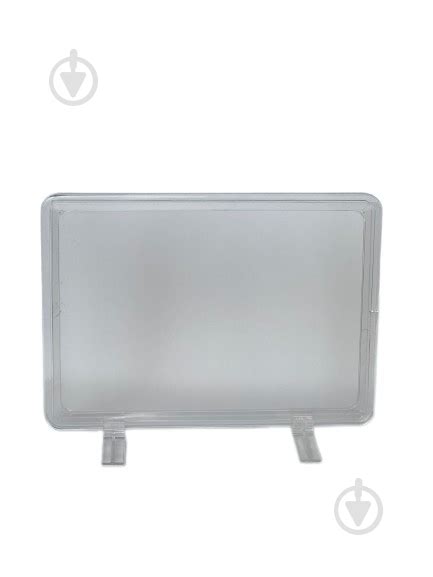 ᐉ Комплект Дисплей Україна рамка А5 прозрачная с протектором и держателем под углом 90° 3 шт