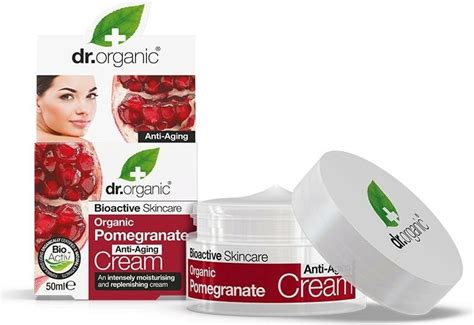 Dr Organic Pomegranate სახის კრემი 50 მლ Veli Store