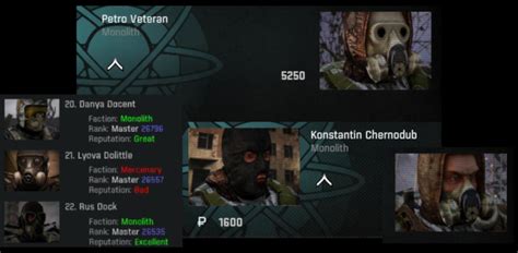 [dltx] Enhanced Portraits Addon [monolith] S T A L K E R Anomaly Mod For S T A L K E R Call