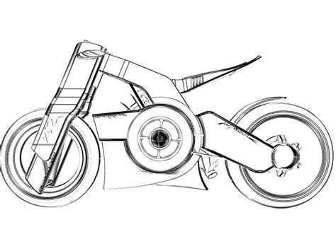 电动摩托车概念车electric Motorbike Clx Xt和stp Igsiges模型图纸下载 懒石网