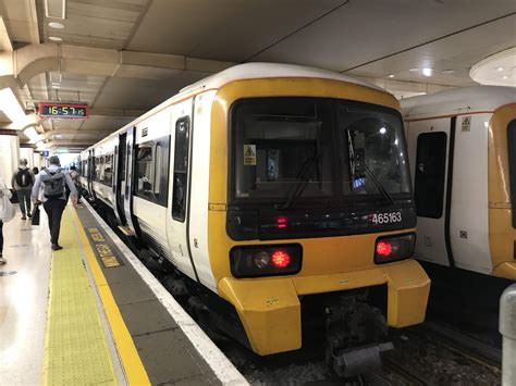 British Rail Class 465 Networker At Charing Cross Railway Station R