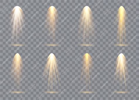 Glowing Light Illustration Premium Vector