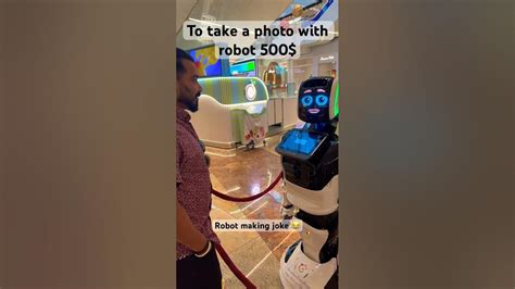 Speaking Robot Cracks Joke 😂dubaifestivalcitymall Viral Youtube Uae