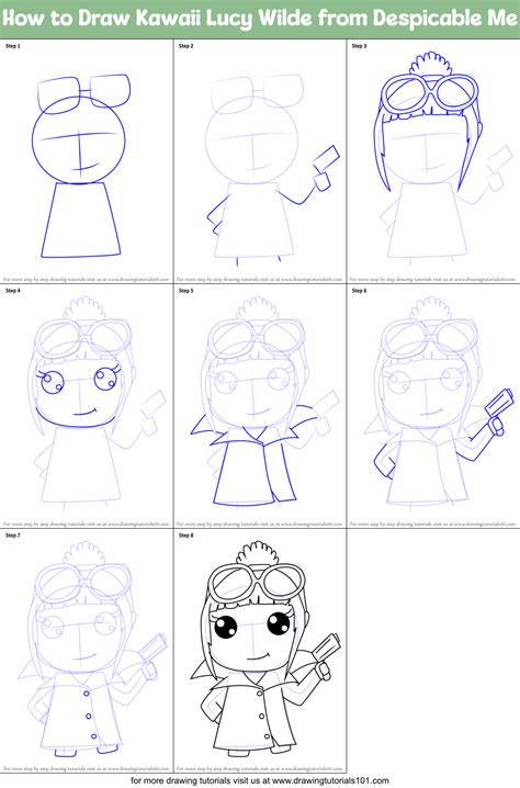 How To Draw Characters From Despicable Me Step By Step How To Draw A