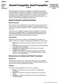 Sexual Propagation Seed Propagation Horticulture Horticulture Plants