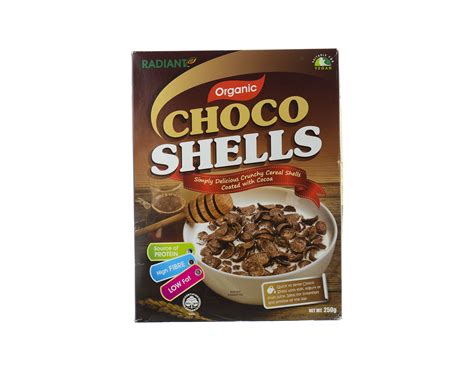 Radiant Organic Choco Shells Myaeon2go
