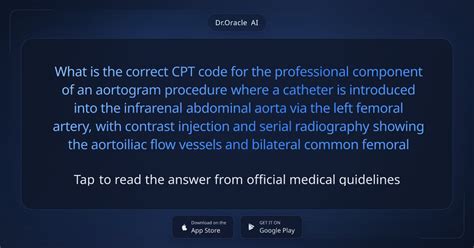 What Is The Correct Cpt Code For The Professional Component Of An