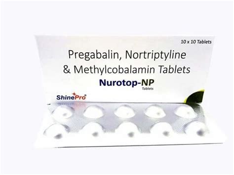 Pregabalin Nortriptyline Mecobalamin Tablets 10 X 10 At ₹ 1690 Box In Panchkula