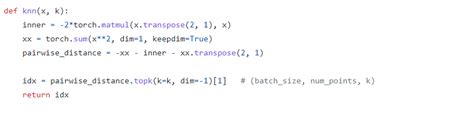 What Is The Knn Distance Formula Implemented By Pytorch · Issue 84