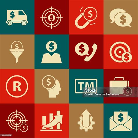 동전 달러 서류 가방 및 돈 대상 기호 자석 비즈니스 맨 계획 마음 리드 관리 장갑 트럭 및 전화 단말기 음성 버블 채팅