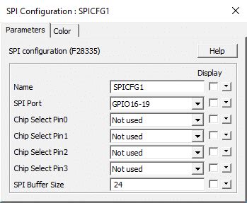 Settings For SPI Configuration Block Download Scientific Diagram
