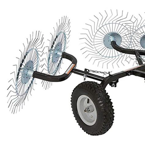 Yard Tuff Acreage Rake 4 Tine Steel Tow Behind Dethatcher For Import It All