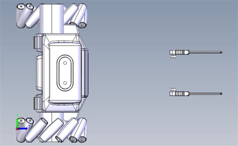 Dji机甲大师robomaster S1造型简易模型catia模型图纸下载 懒石网