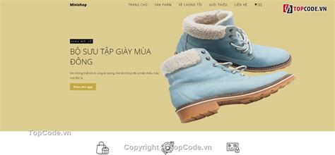 Code website bán giày HTML CSS JS BOOTSTRAP RESPONSIVE