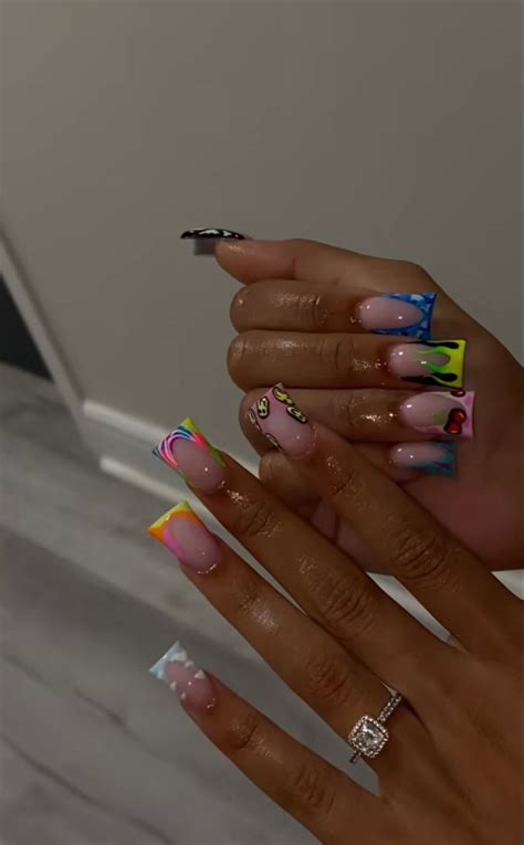 Nail Inspo 💞 Simple Nails Acrylic Nails Gel Nails