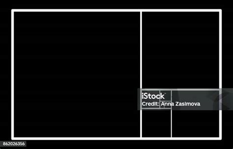 황금 비율입니다 나 선의 건설에 대 한 템플릿입니다 구성 비율의 이상적인 비율을 건설 서식 파일 디자인입니다 나선형 황금 비율의 확장 가능한 벡터 일러스트 레이 션 0명에