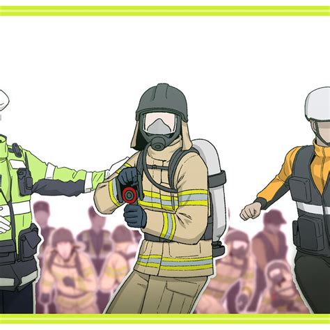 일상을 지켜주는 경찰소방관구급요원 엑스트라 200종 텀블벅 크리에이터를 위한 크라우드펀딩