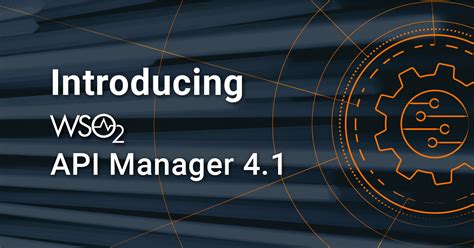 Introducing Wso2 Api Manager 4 1