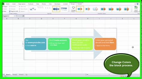Insert Block In Process Diagram Excel Flowchart Dmaic Excel