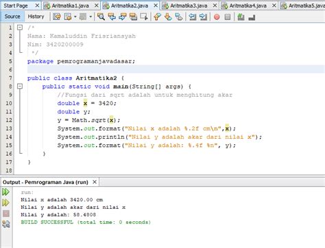 Tugas 1 Pemrograman Java