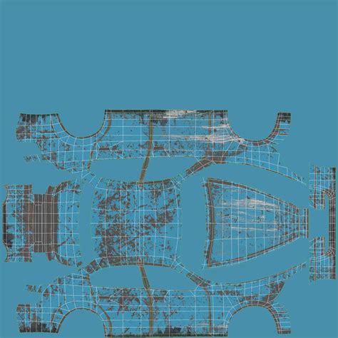 녹슨 된 정크 자동차 3d 모델 24 Obj Fbx Max Free3d