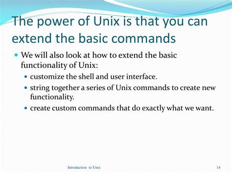 Ppt Introduction To Unix Powerpoint Presentation Free Download Id