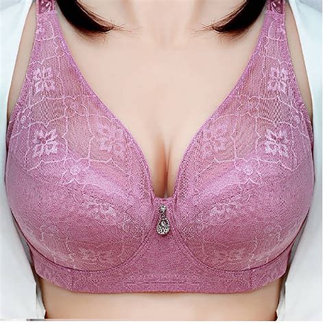 Paiwinds Womens Updated Slim And Oversized Lingerie Large Cup Bra Lace