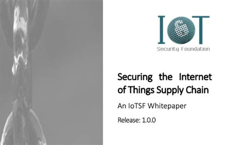 Secure Iot Iot Security Foundation