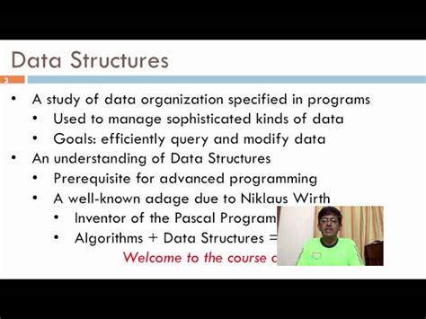 Free Video Programming And Data Structures From Nptel Class Central