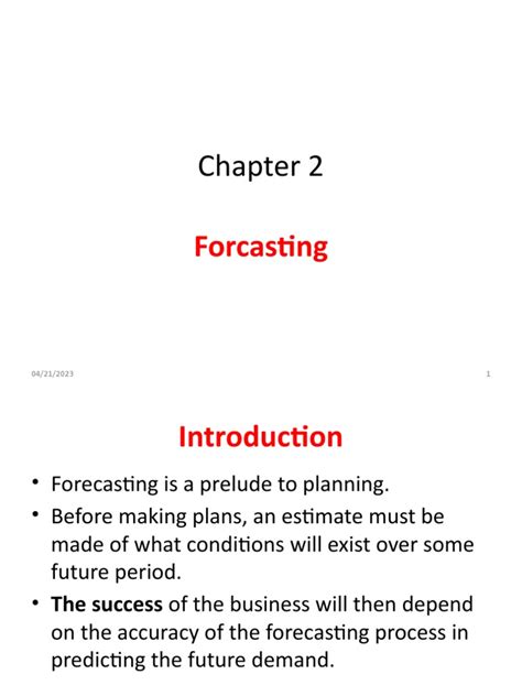 Imee Ch2 Forecasting Pdf Forecasting Moving Average