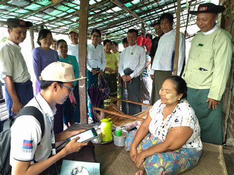 ကျိုက်လတ်မြို့၌ လူဦးရေနှင့်အိမ်အကြောင်းအရာ သန်းခေါင်စာရင်း ဆက်လက်ကောက်ယူနေမှုအား တာဝန်ရှိသူများ