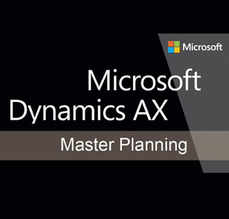 Microsoft Dynamics AX 2012 Master Planning Training IDES