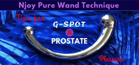 Njoy Pure Wand Technique How To For G Spot And Prostate • Phallophile