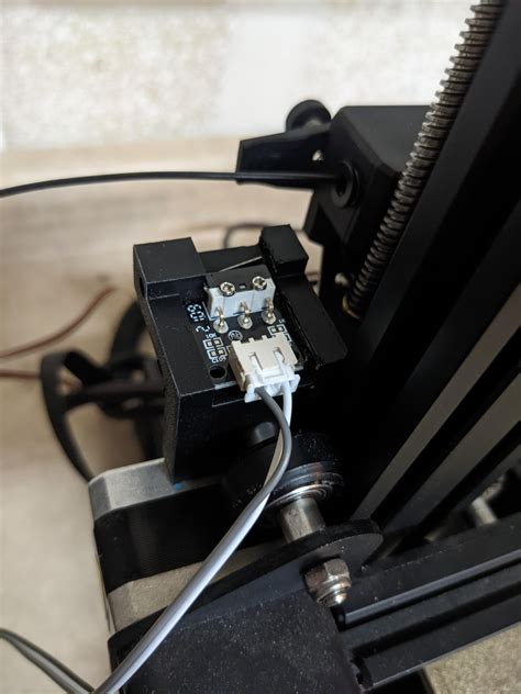 Z End Stop Switch Easily Converted Into Filament Runout Sensor R Ender3v2