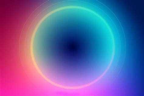 Círculo De Gradiente De Color Fondo Ruido De Grano Textura Vector De Gradación De Color Acuarela