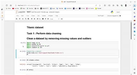 Pratik Dange On Linkedin Task1 Opportunity Python Dataanalytics Technohacksedutech
