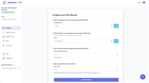 No Code Search And Filters For Webflow CMS Jetboost